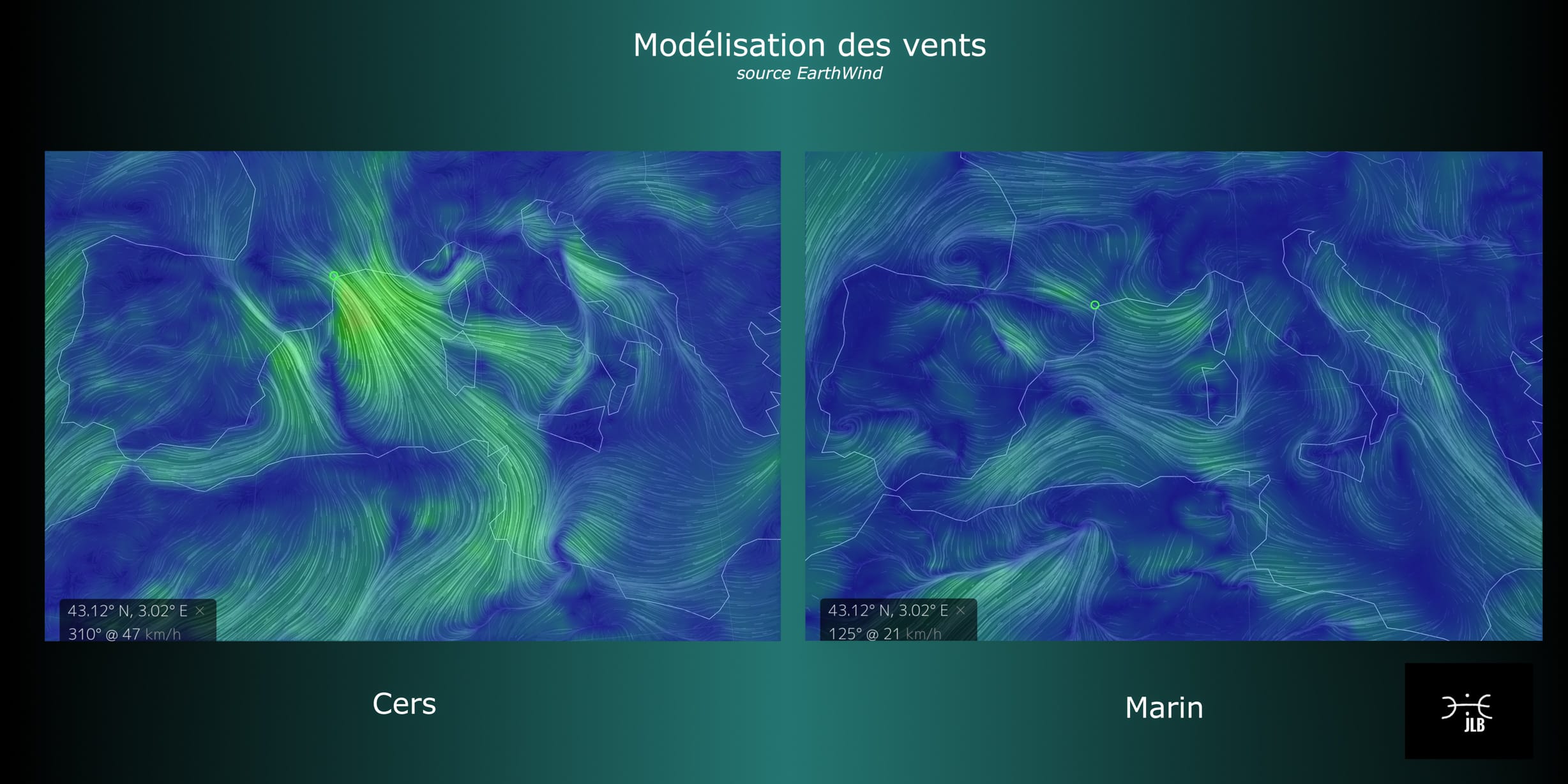 Les vents du Narbonnais